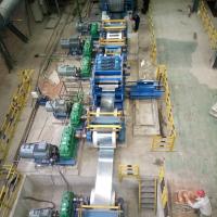 China Metal Ss  Strip Cgl Line Process 0.13-2.5mm 700-1450mm for sale