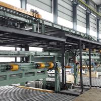 China High Speed Aluminum Coil Coating Line With Loading Trolley Centering Machine for sale