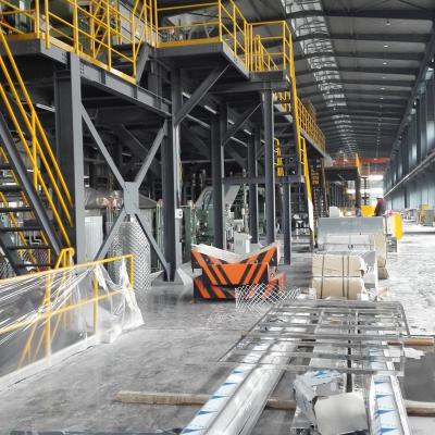China Color Aluminium Coil Coating Line With Roller Leveler for sale
