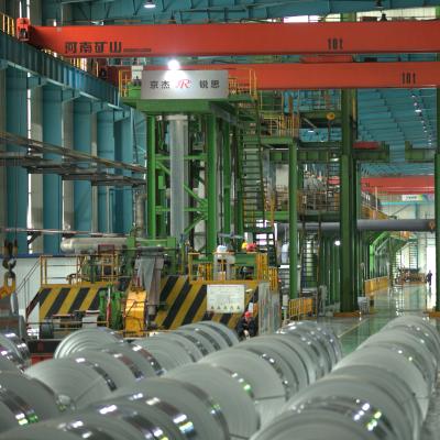 China 0.12-0.7mm Cgl Galvanizing Line For Cold Rolled Coil for sale