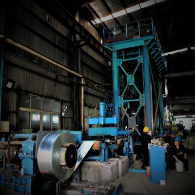 China Continuous Vertical Galvanizing Line Process 0.14-2.6mm 550-1350mm Alloy Steel Plate for sale