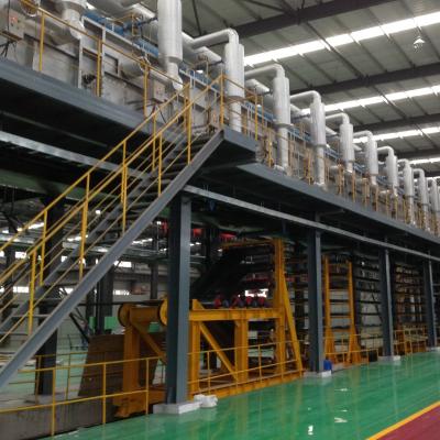 China Zinc Automatic Galvanizing Plant 1.0mm 2.2mm 300mm 90000TPY Steel Metal for sale