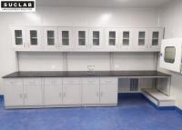 China Steel Lab Bench With Phenolic Resin Countertops In Chemistry Laboratory for sale