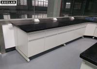 China Black Marble Countertop Modular Lab Furniture In High Temperature Laboratory for sale