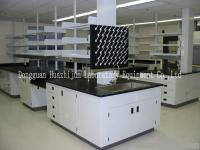 China Biology Laboratory Working Table , Lab Desk Furniture High Strength Steel Frame for sale