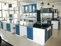 China Strong Corrosion Resistance Steel Lab Bench 3000mm General Length 12.7mm Benchtops for sale