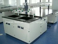 China Research Lab Bench Furniture 3*1.5*0.85m Table Size With Adjustable Feet for sale