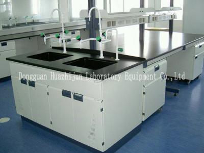 China Research Lab Bench Furniture 3*1.5*0.85m Table Size With Adjustable Feet for sale