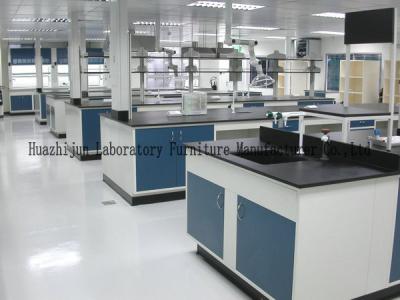 China General Size L3000*1500*850mm Steel Lab Bench Single / Double Drip Rack Type for sale