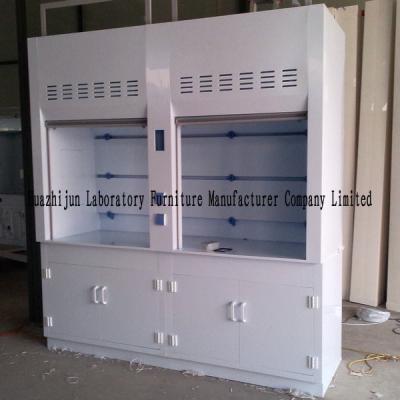 China Laboratory PP Fume Hood Cabinet , 2350mm Height Chemical Exhaust Hood for sale