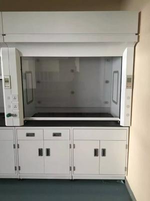China PVC Board Window Laboratory Ventilation Hoods With 8 - 10mm Cabinet Door for sale