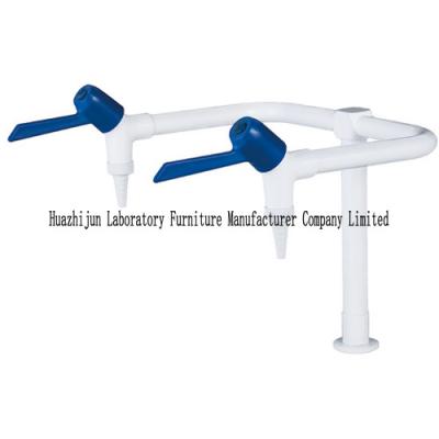 China Top Grade Science Lab Water Taps , Lab Water Faucet Single Hole Brass Serrated Nozzle for sale