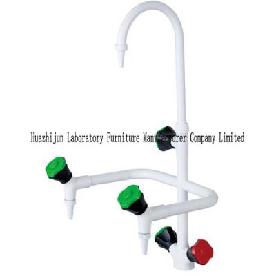 China Single Laboratory Sink Faucet Lab Accessories With High Grade PP Knob for sale