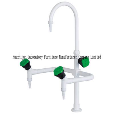China Flexible Gooseneck Laboratory Fittings Faucets Detachable Brass Serrated Nozzle for sale