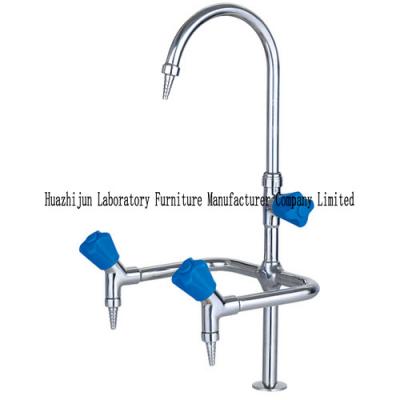 China Deck Mounted Science Lab Faucets , Laboratory Faucets And Fixtures 304 SS Body for sale