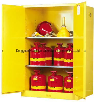 China Double Doors Flammable Storage Cabinet , Hazardous Storage Cabinets High Safety for sale