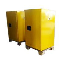 China Micro Dimension Fireproof Storage Cabinet Full Steel Structure Built - In Grounding Connector for sale