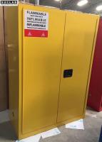 China Lab Flammable Safety Storage Cabinets With Striking Reflective Labels for sale