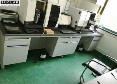 China Floor Mounted Chemistry Lab Furniture Ploypropylene Island Table Workbenches for sale