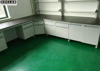 China Customized Chemistry Laboratory Furniture Corrosion Resistant With PP Sink / Faucet for sale
