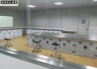 China PP Structure Chemical Lab Furniture Anti - Corrosion Casework 1500*850mm for sale
