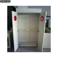 China Rustproof Safe Lab Storage Cabinets With 5mm Thick Visible Glass Window for sale