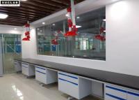 China Colorful Steel Lab Furniture , Chemistry Lab Bench Experiment Table for sale