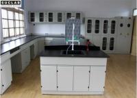 China University Laboratory Steel Lab Bench Electric Supply Customized Size for sale