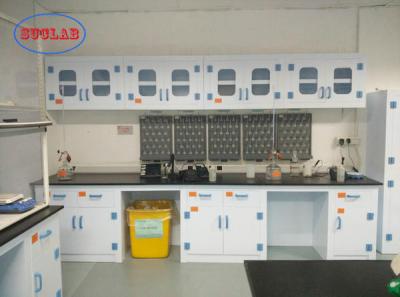 China Corrosion Resistant Chemical Lab Furniture With PP Countertops And Shelves In Laboratory for sale