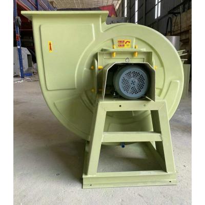 China Acid Alkali Resistance Fiberglass Centrifugal Fans Exhaust Equipment For Ventilation System for sale