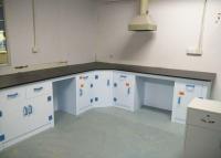 China Epoxy Resin Countertop Science Lab Tables , PP Lab Furniture With PP Drawer for sale