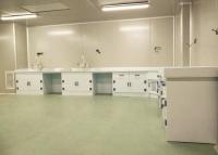 China Chemical Resistant Lab Bench Furniture With PP Worktop And Cabinet For Laboratory for sale