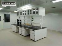 China All Steel Lab Bench Furniture With Reagent Shelves For College Usage for sale