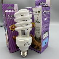 China Bearded Dragon CFL UVB Lamp 10.0 26Watt UVA UVB Reptile Bulb for sale