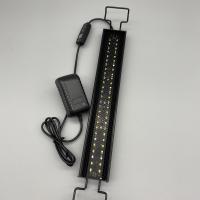 China LED 10.0 UVB Strip Light Aluminum Reptile UVB Light Fixture Black for sale