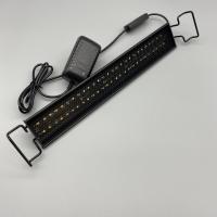 China LED 10.0 UVB Strip Light Aluminum Reptile UVB Light Fixture Black for sale