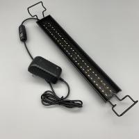 China LED 10.0 UVB Strip Light Aluminum Reptile UVB Light Fixture Black for sale