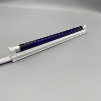 China 395nm Blacklight Blue Fluorescent Tube 8W Fluorescent UV Black Tube Light for sale