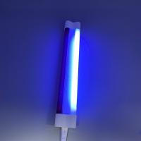China Blue Color T5 BL 2X8W Aluminum Blue Light Fluorescent Bulbs G5 Base for sale