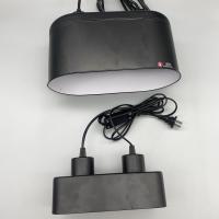 China 110-220V Reptile Heating Light Fixture For UVB Bulb And Heating Bulb In Glass Container for sale