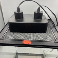 China 180W Dual Socket Fixture LED UVB Reptile Light For Precise Temperature Control And Wide Compatibility With Reptiles for sale