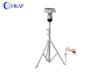 China Mobile 4G Illuminated Ball Type Full HD PTZ Camera With Built In Battery Stainless Tripod for sale