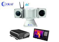 China Dual Spectrum 4G Thermal PTZ Camera Long Range Day / Night Camera for sale