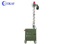 China Surveillance Thermal Imaging PTZ Camera Dual Spectral Camera CCTV Security Mobile Trailer for sale
