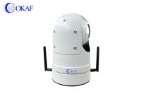 China 4G Vehicle PTZ Camera IR Auto Tracking IP Car Mounted Security Camera for sale