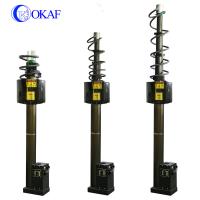 China Vehicle Mounted 20m Telescoping Antenna Pole For Electric Light Camera for sale
