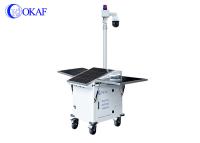 China Solar 1920*1080 Mobile Security Trailer Construction Site Monitoring Cctv Camera Tower for sale
