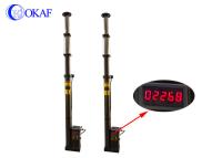 China Vehicle Mounted Telescopic Mast Antenna Mast Display Height In Real Time Electric Mast for sale