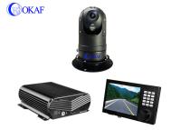 China Full HD 1080P Vehicle / Robot Mounted CCTV Security Mobile PTZ Camera for sale