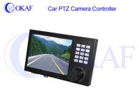 China RS485 Pan Tilt Zoom Controller Joystick 4- Axis Keyboard Monitor Aluminum Alloy Shell for sale